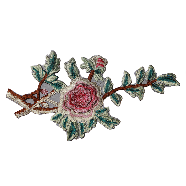 Custom Flower Embroidered Patches for Cloth - CSTOWN