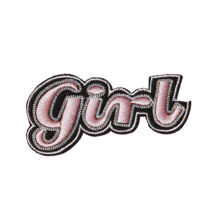 Pink Girl Embroidery Logo for Fashion - CSTOWN