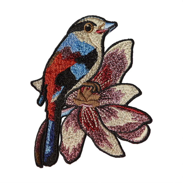 Bling Cute Bird Embroidered Patch - CSTOWN
